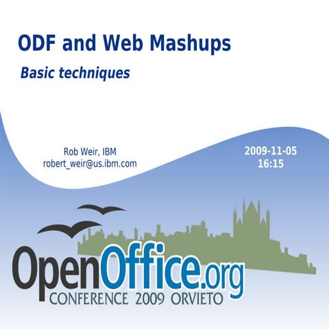ODF Mashups | ODP
