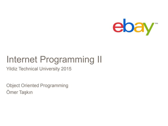 Oop basics | PPT Oop basics | PPT