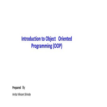 Object Oriented Programming Constructors And Destructors Ppt
