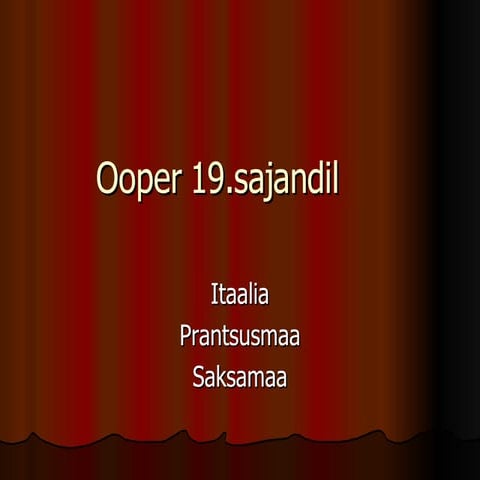 Ooper 19 | PPT