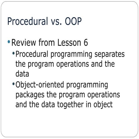 oop in python programming - all important concept | PPT