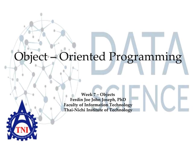Classes And Objects Ppt 6158