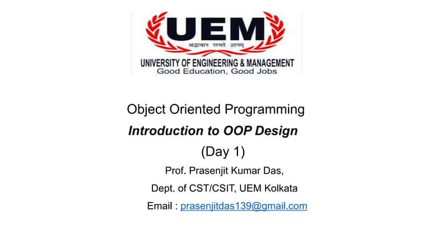 Oopmodule 2pptx Free Download