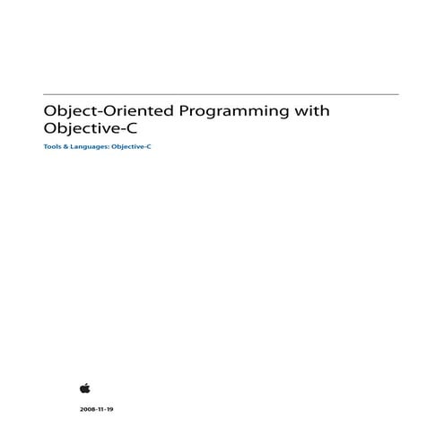 Oop Obj C Pdf