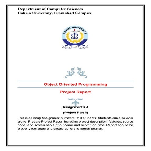 Oop Project Report Cipher C Docx 1387