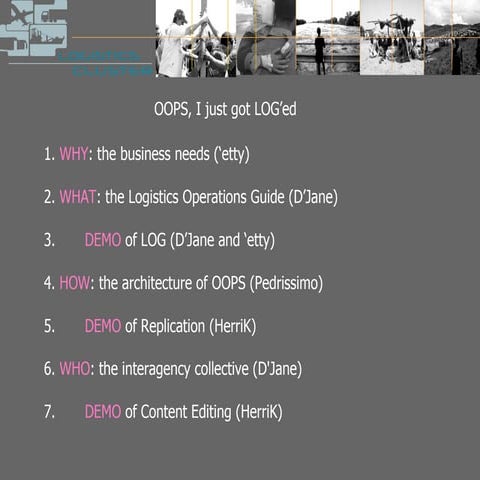 Oops | PPT | Logistics | Business