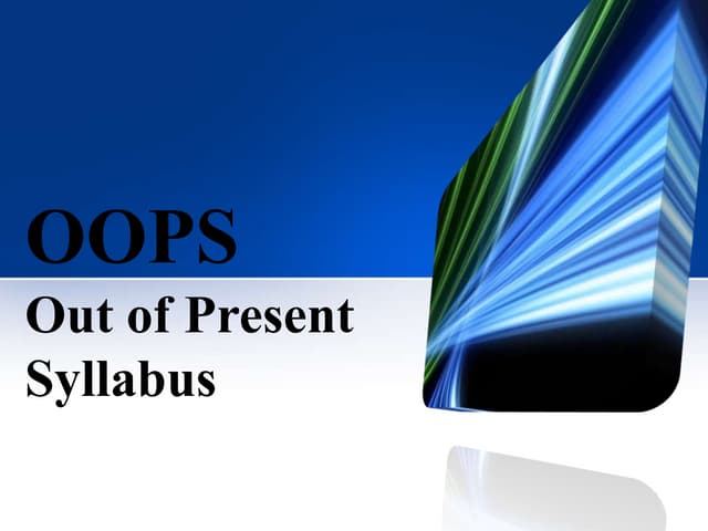 Different types of operating systems | PPTX