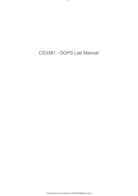 object oriented programming lab manual .docx object oriented programming lab manual .docx