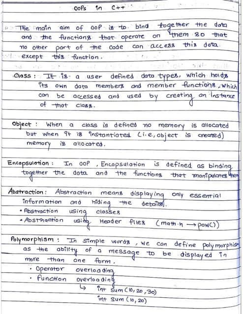 Object Oriented Programming Language Viva Question Pdf 1715