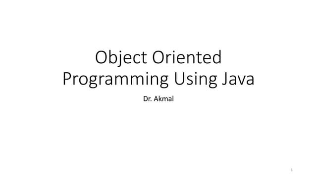 OOP Using Java Ch2 all about oop .pptx OOP Using Java Ch2 all about oop .pptx