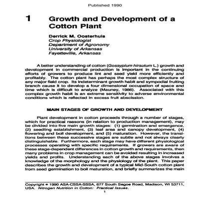 Oosterhuls - 1 Growth and Development of a Cotton Plant.pdf
