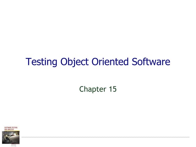 Object Oriented Testing With Types Of Testing Ppt 6143