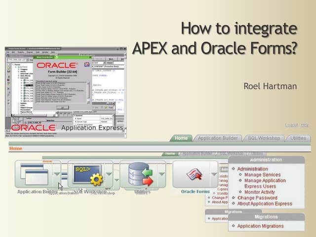 Integration Of Apex And Oracle Forms Ppt 9062