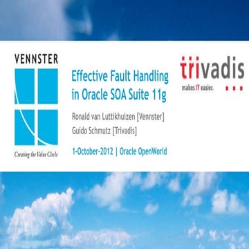 Effective Fault Handling In Soa Suite 11g Ppt 