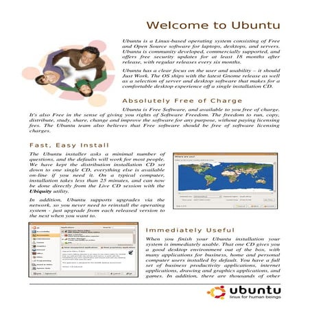 What is Ubuntu - presentation | ODP