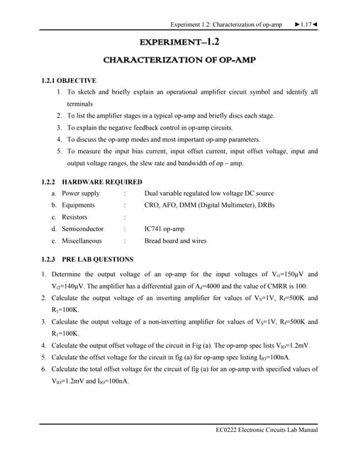 OP-AMP Configurations: Inverting and Non-Inverting | PPT