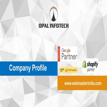 Opal Infotech-Web Development & Digital Marketing Company | PDF