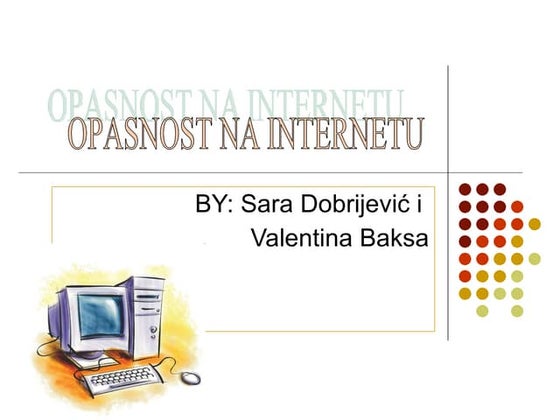 Sigurnost na internetu | PPSX