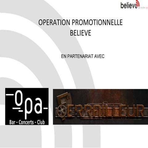 How to create a compilation with Believe Backstage | PPT