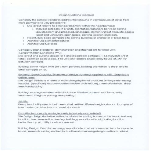 Examples of Design Guidelines from OPD | PDF