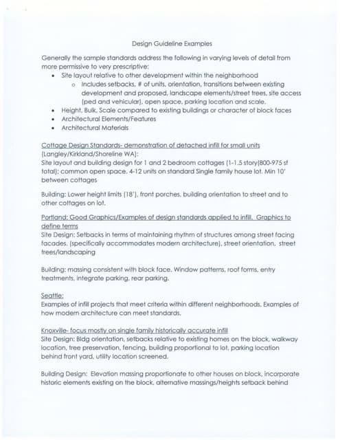 Woodland Grove Design Guidelines | PDF