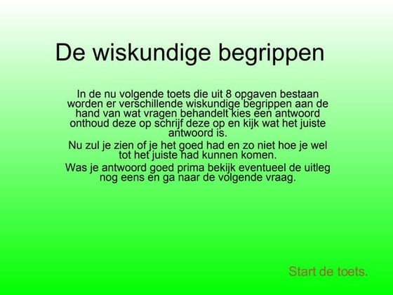Werkblad | PPT