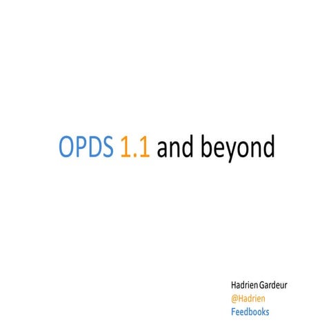 Understanding OPDS | PDF