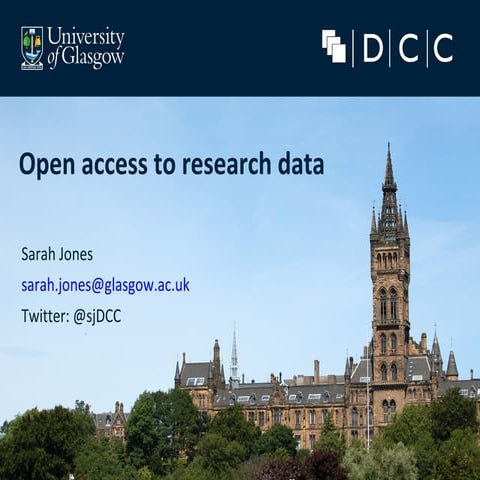 Open access to research data | PPT