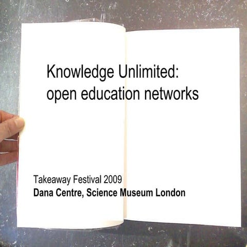 Open Education Networks | PPT