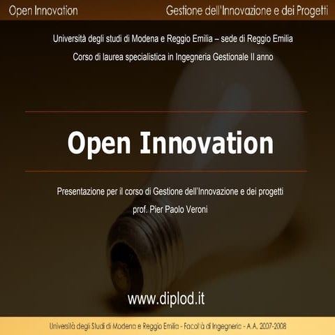 Open Innovation | PPT