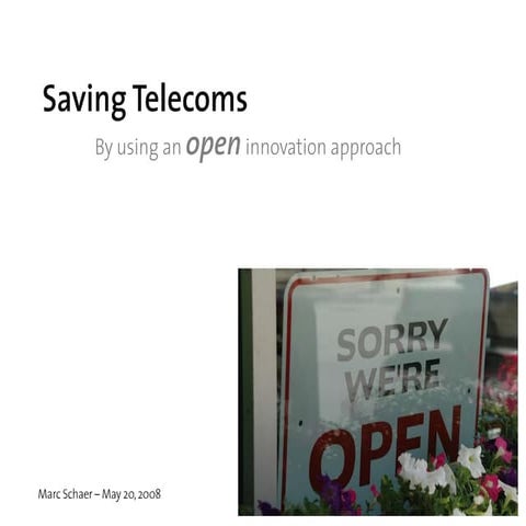 Open Innovation In Telecoms | PPT