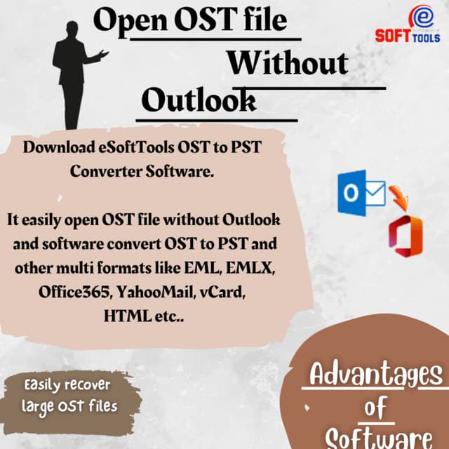 open OST file without Outlook | PDF