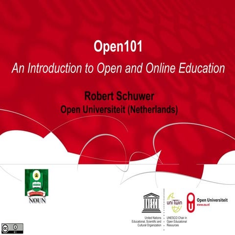 Open 101: An Introduction to Open and Online Education | PPT