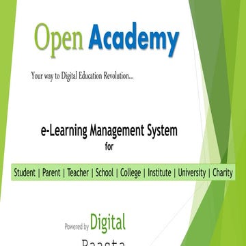 Openacademy | PPT