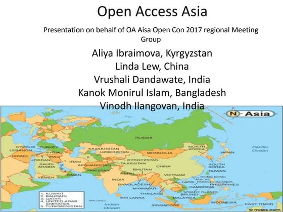 Open Access Development in Aisa | PPT