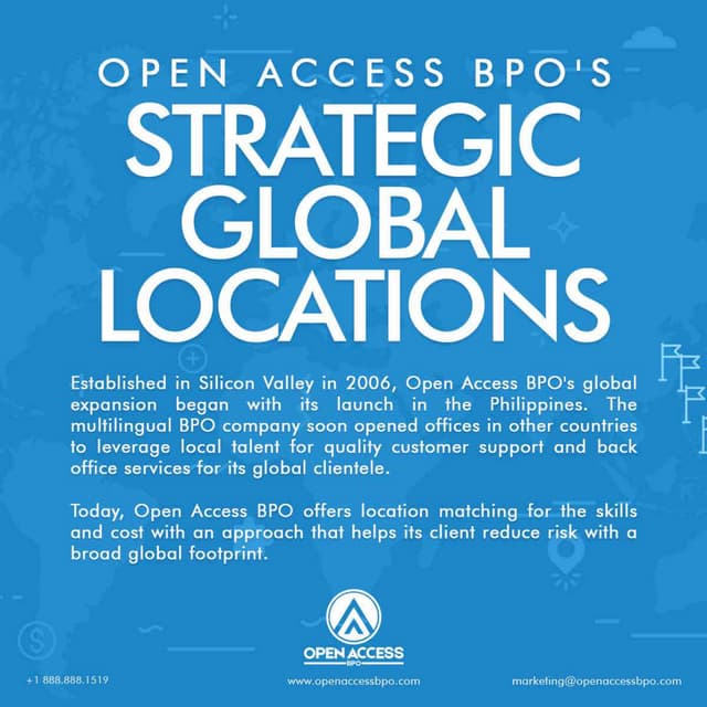 Open Access BPO's Strategic Multilingual Outsourcing Facilities | PDF