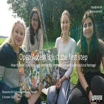 Open Access is just the first step | PPT