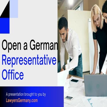 Open a German representative office | PDF