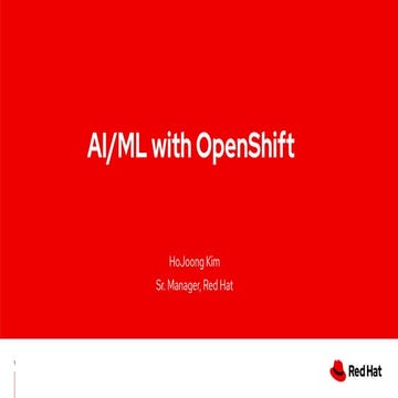 Open AI/ML with OpenShift | PDF