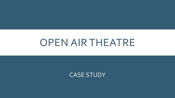 Theatre acoustics | PDF