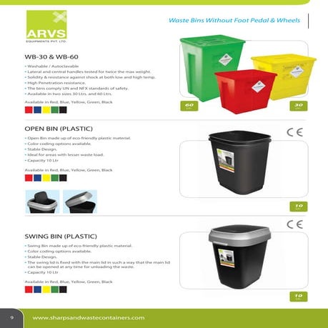 Open and swing bins | PDF