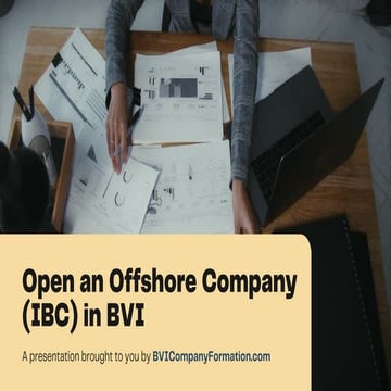 Open an Offshore Company (IBC) in BVI | PPT