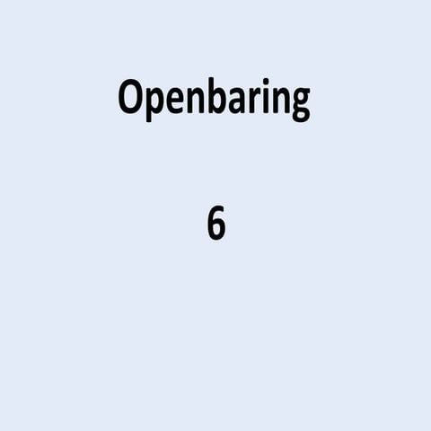Openbaring6 | PPT