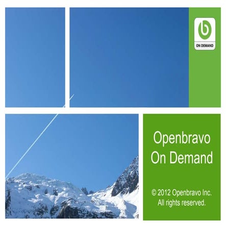 DEMO: Introduction to Openbravo for Advanced Warehouse Management | PDF