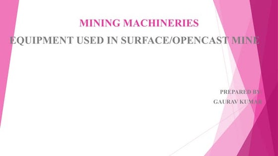 Different Raising Techniques in mining | PPT