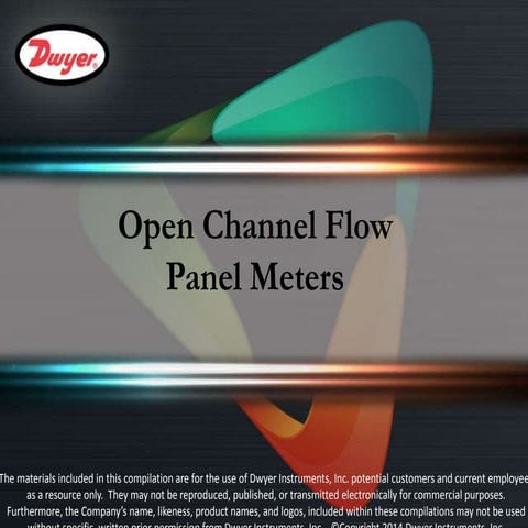 Open Channel and Panel Meters | PPT