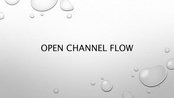 Chapter 3 channel design | PDF | Civil Engineering Industry | Industries