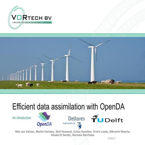 Efficient Data Assimilation with OpenDA | PDF