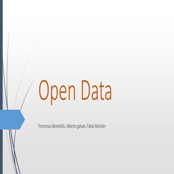 Open data | PPT