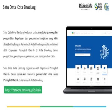 Promosi Open Data dan Satu Data Kota Bandung | PDF